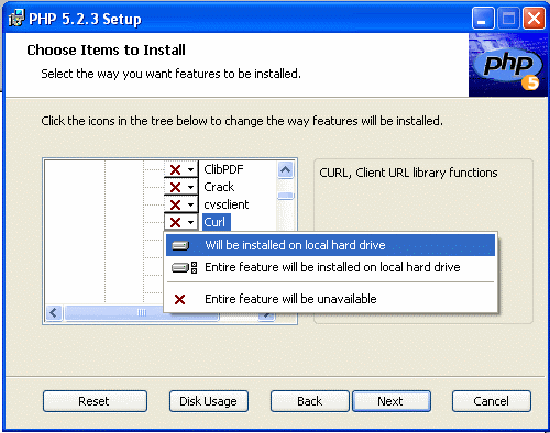 How To Install Php Curl On Iis Pressing The Red Button